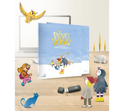 Ding Dong : ouvrage pour 7-8 ans - Médiaclap édition